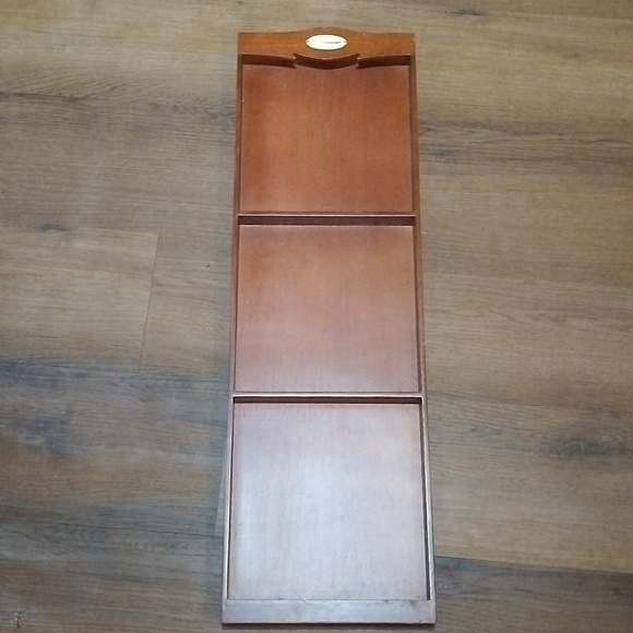 Hummel | Wall Decor | Midcentury Wall Stand Cherry Wood Hummel ...